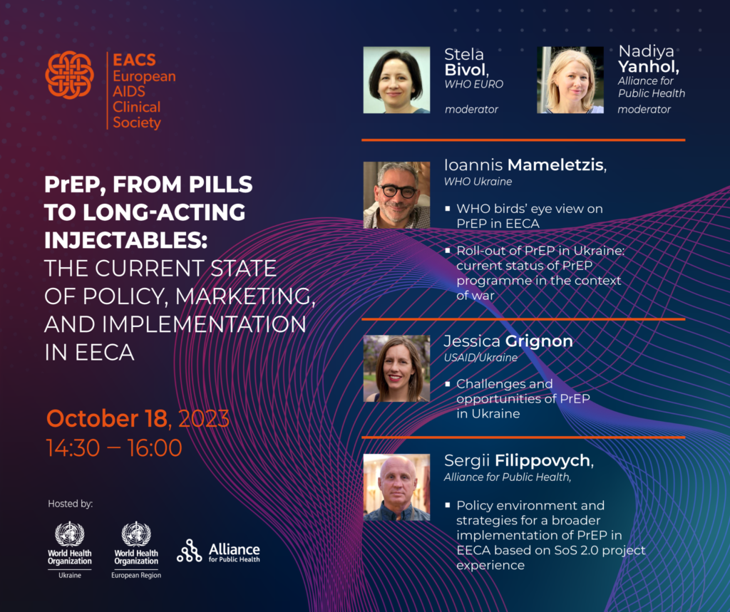 Regional PrEP/HIV session at European AIDS Clinical Society (EACS) 2023 Conference: Programme ...